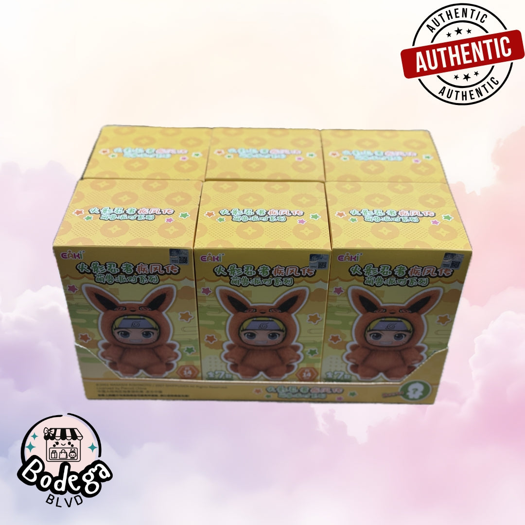 Buy Authentic Naruto Labubu Blind Box Figures | Bodega BLVD
